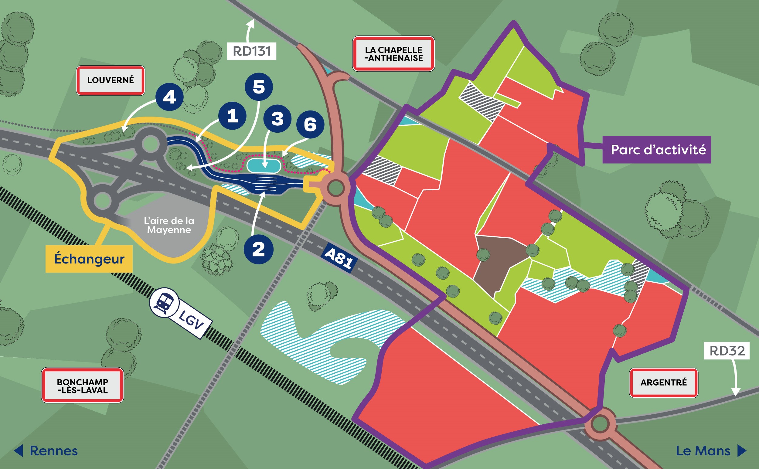 Le Parc Grand Ouest - Laval agglo - Laval Agglomération