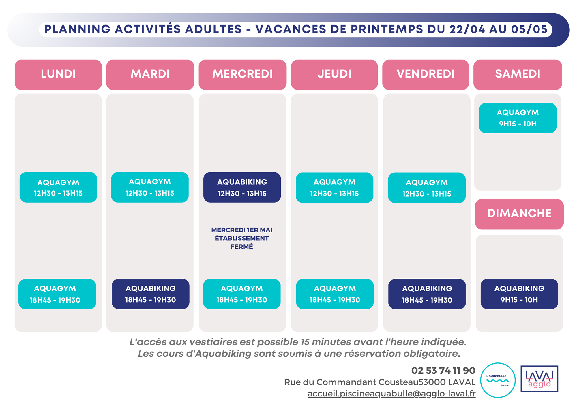 L'Aquabulle - Laval agglo - Laval Agglomération